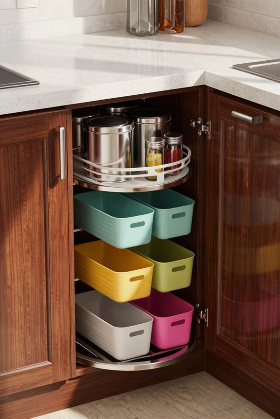 3 Ways to Maximize Your Kitchen Corner Cabinets - Veggie Kitchenly